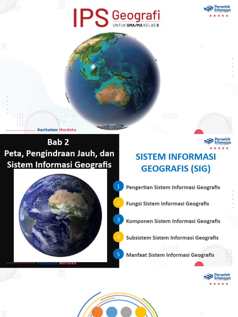 IPS Geografi SMA Kelas X - Bab 2 SIG | PDF