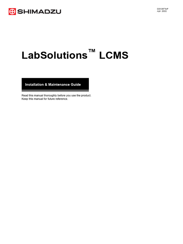 LCMS Installation&MaintenanceGuide | PDF | Installation (Computer Programs) | Ip Address