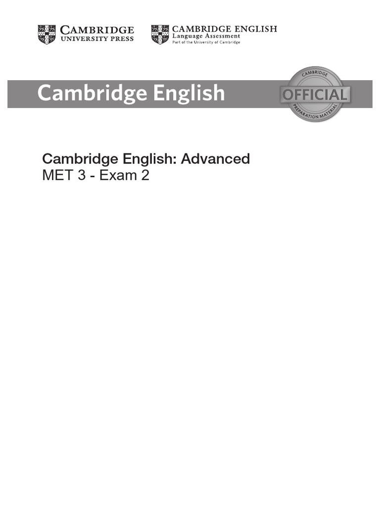 CAE Exam 2 Reading and Use of English | PDF