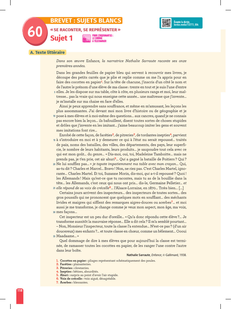 Sujet 1 | PDF