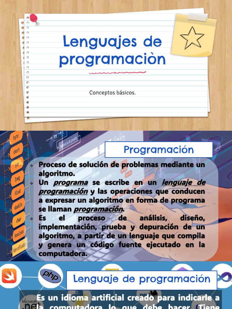 Tipos de Lenguajes de Programaciòn | PDF | Lenguaje de programación | Programación de computadoras
