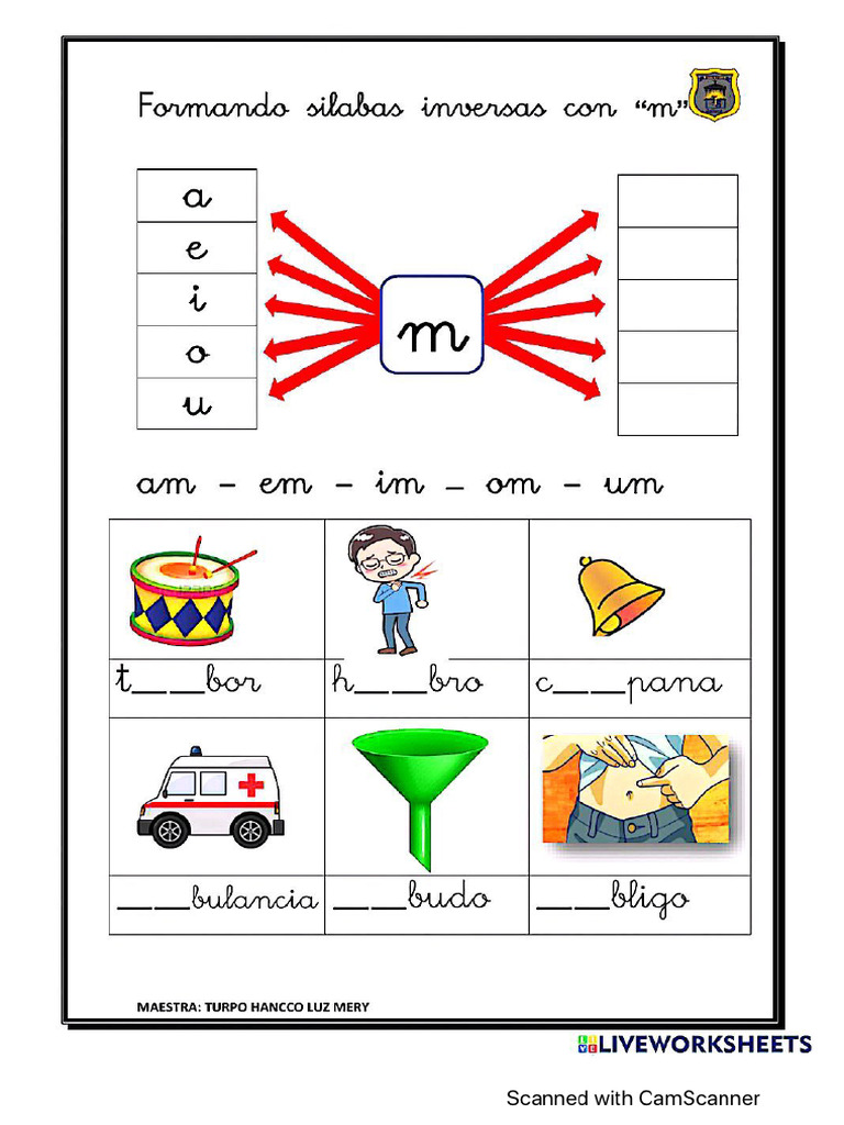 Fonema M Inversa | PDF
