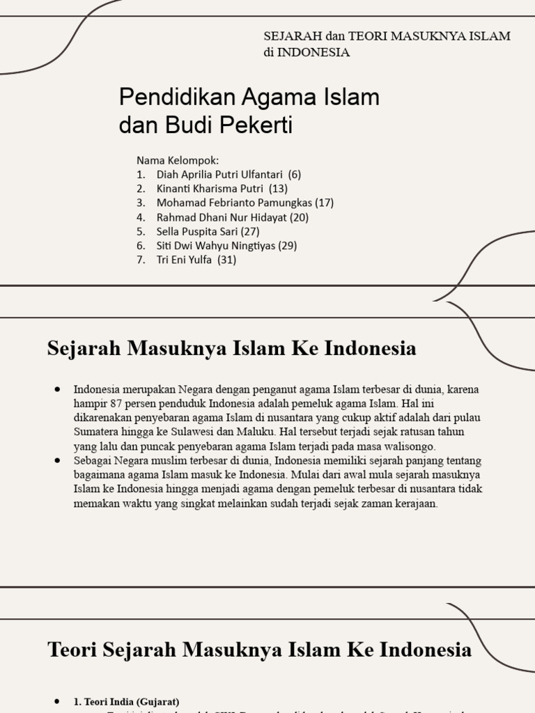 Islam Masuk Di Indonesia | PDF