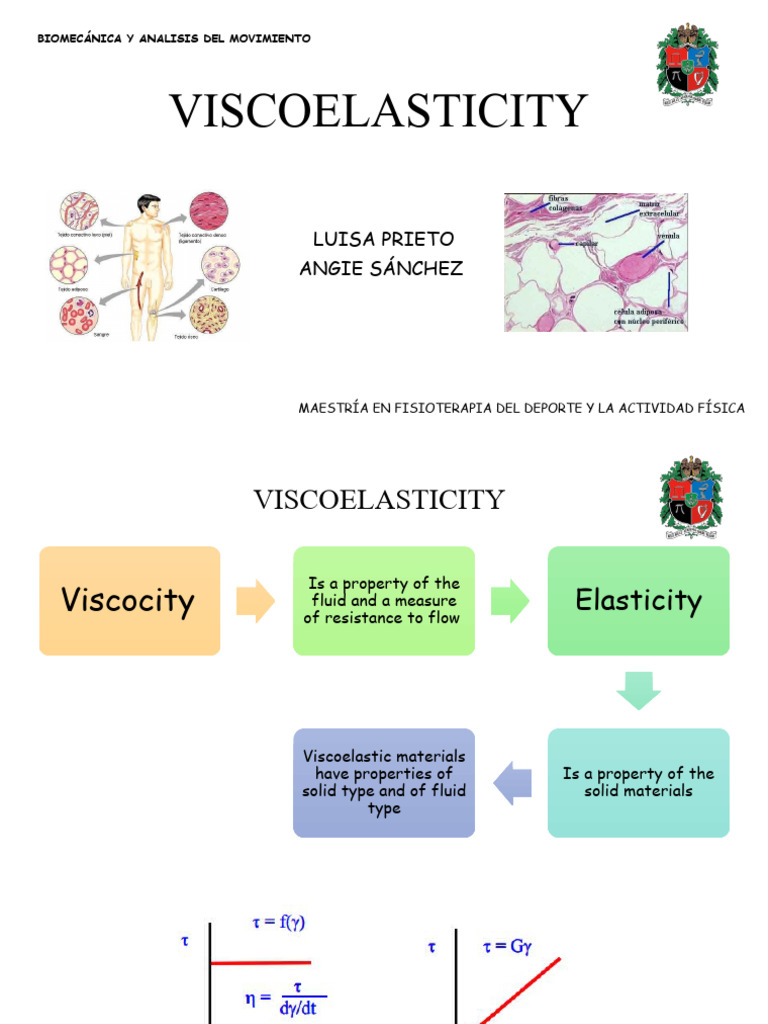 VISCOELASTICITY power point presentation | PDF | Viscoelasticity | Elasticity (Physics)