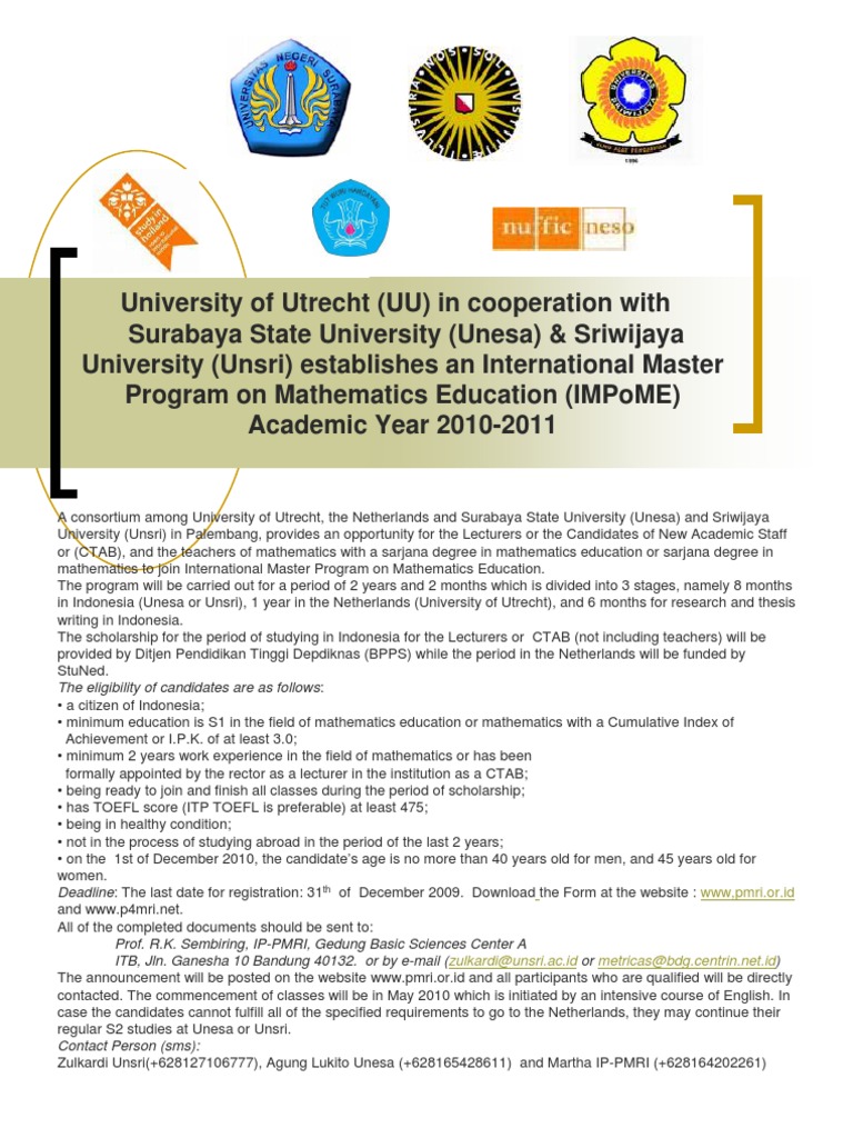 Brosur Beasiswa | PDF | Academia | Inquiry