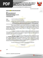 Modelo de Oficio - Solicitud de Capacitaciones | PDF