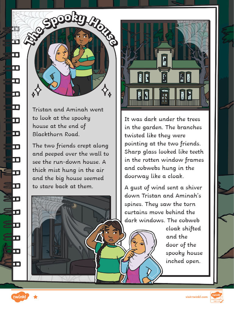 KS1 The Spooky House | Download Free PDF | Architectural Elements