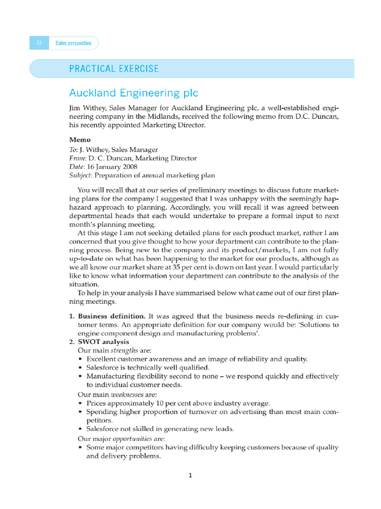 Auckland Engineering PLC - Week 2 | PDF