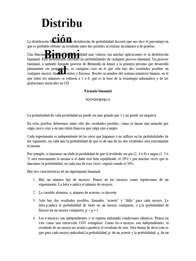 Distribución Binomial y Poisson | PDF | Distribución de veneno | Enseñanza de matemática