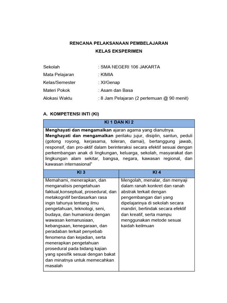 RPP 2 (BELUM Nama Kepsek) | PDF