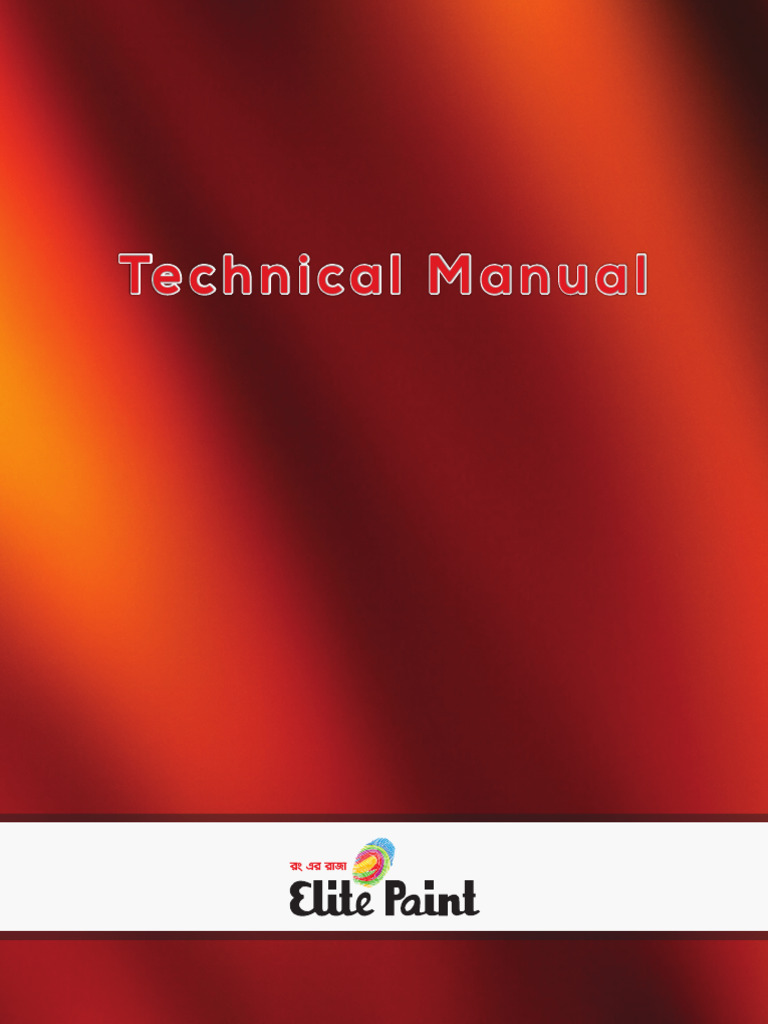 Comprehensive Paint Technical Manual | PDF | Paint | Corrosion