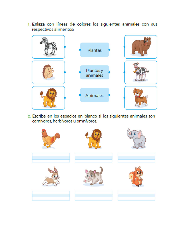 Animales | PDF