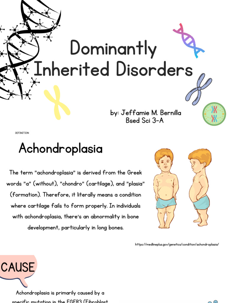 Achondroplasia and Huntingtons Disease - Bernilla - Jeffamie - M 1 ...