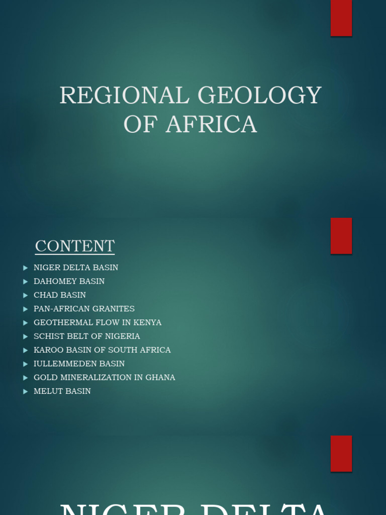 Regional Geology of Africa | Download Free PDF | Rocks | Geology