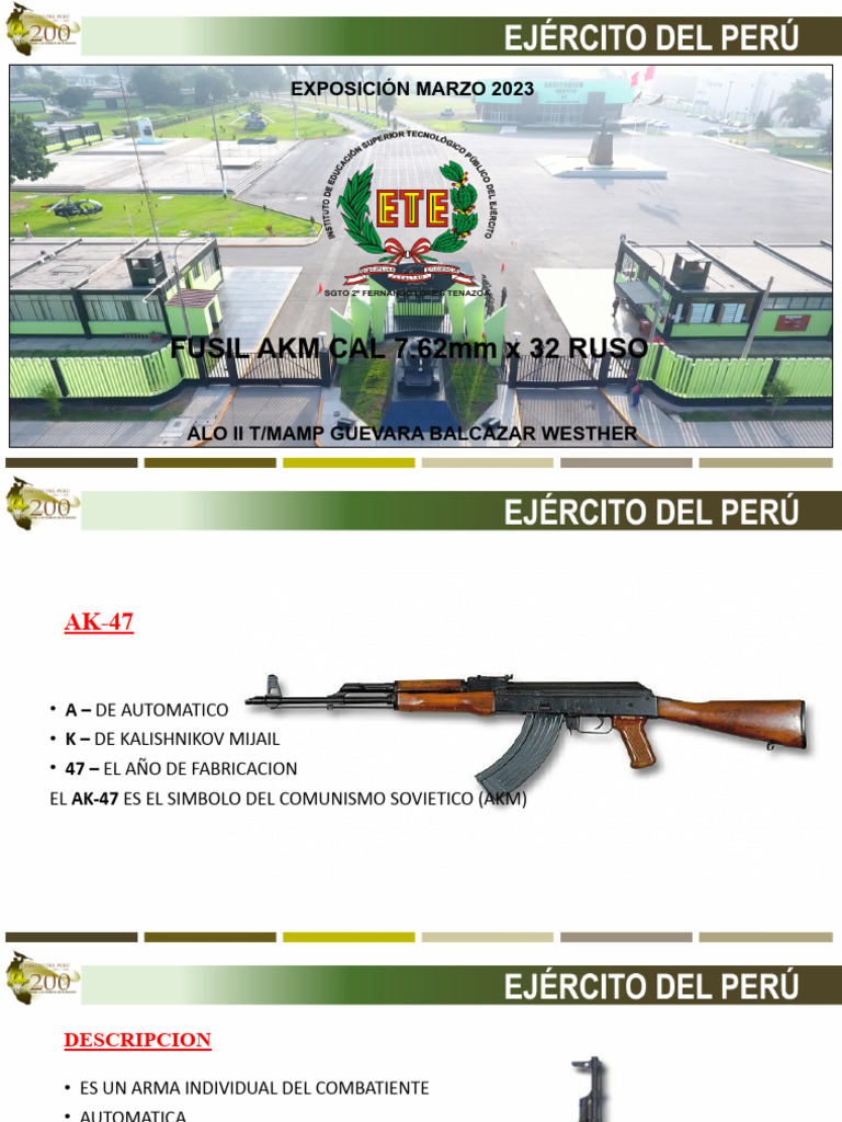 Fusil Akm | PDF