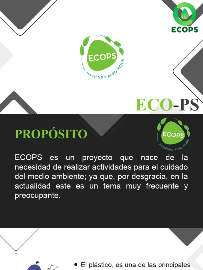 ECOPS- PRESENTACIÓNN | PDF | Poliestireno | Residuos