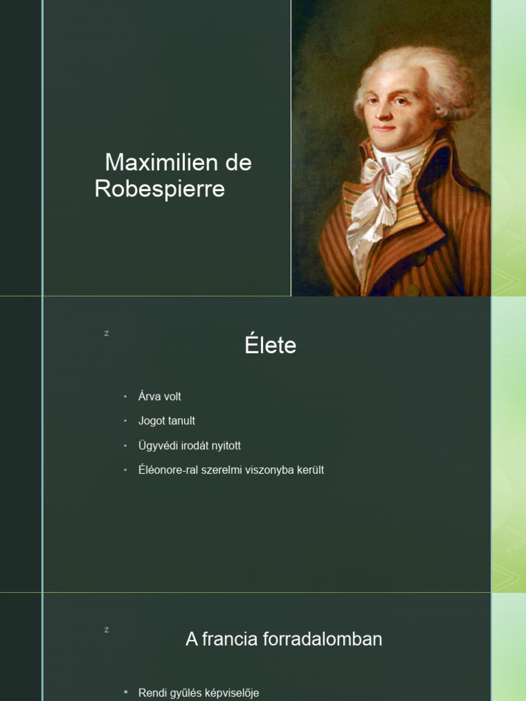 Maximilien de Robespierre | PDF