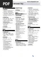 ENGLISH FILE Elementary Workbook Answer Key | PDF