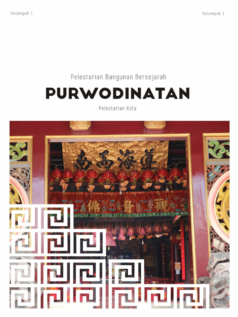 Tubes Peleskot Kelompok 1 - Purwodinatan | PDF