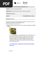 Italian Food Vocabulary Guide | PDF | Italian Cuisine | Tomato Sauce