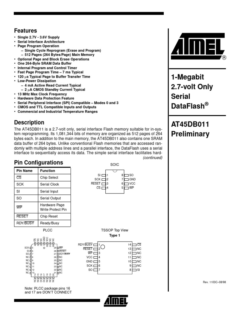 45DB011 | PDF | Bit | Computer Data Storage