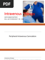 IV Cannulation Procedure | PDF | Intravenous Therapy | Medicine