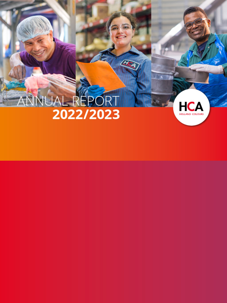 Holland Colours Annual Report 2022-2023 | PDF | Business | Economies