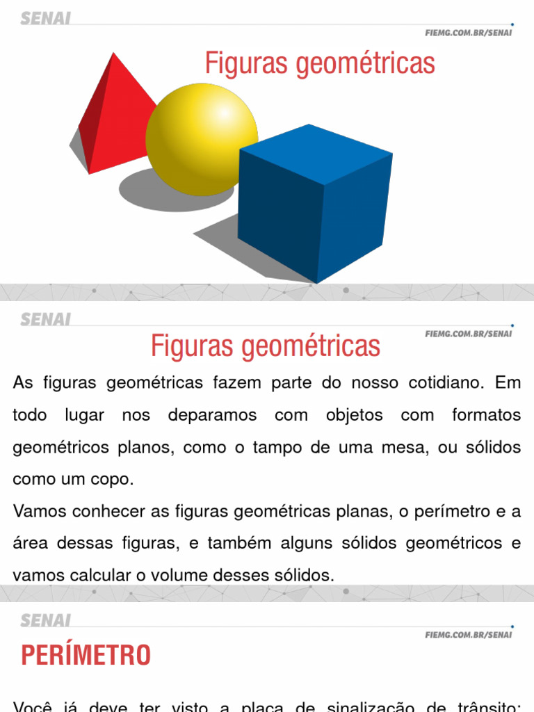 Cálculo Aplicado - Figuras Geométricas | PDF | Área | Triângulo
