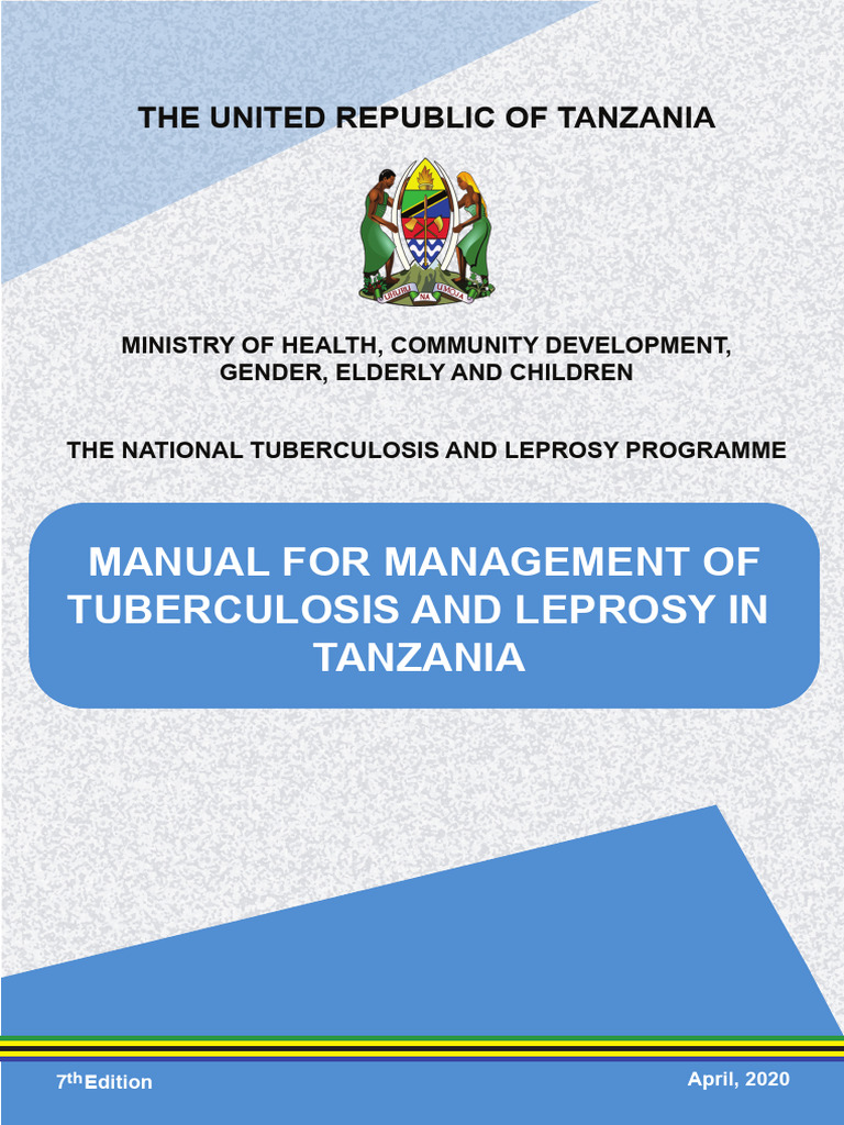 TB and Leprosy Manual 2020 2021 1 | PDF | Tuberculosis | Leprosy