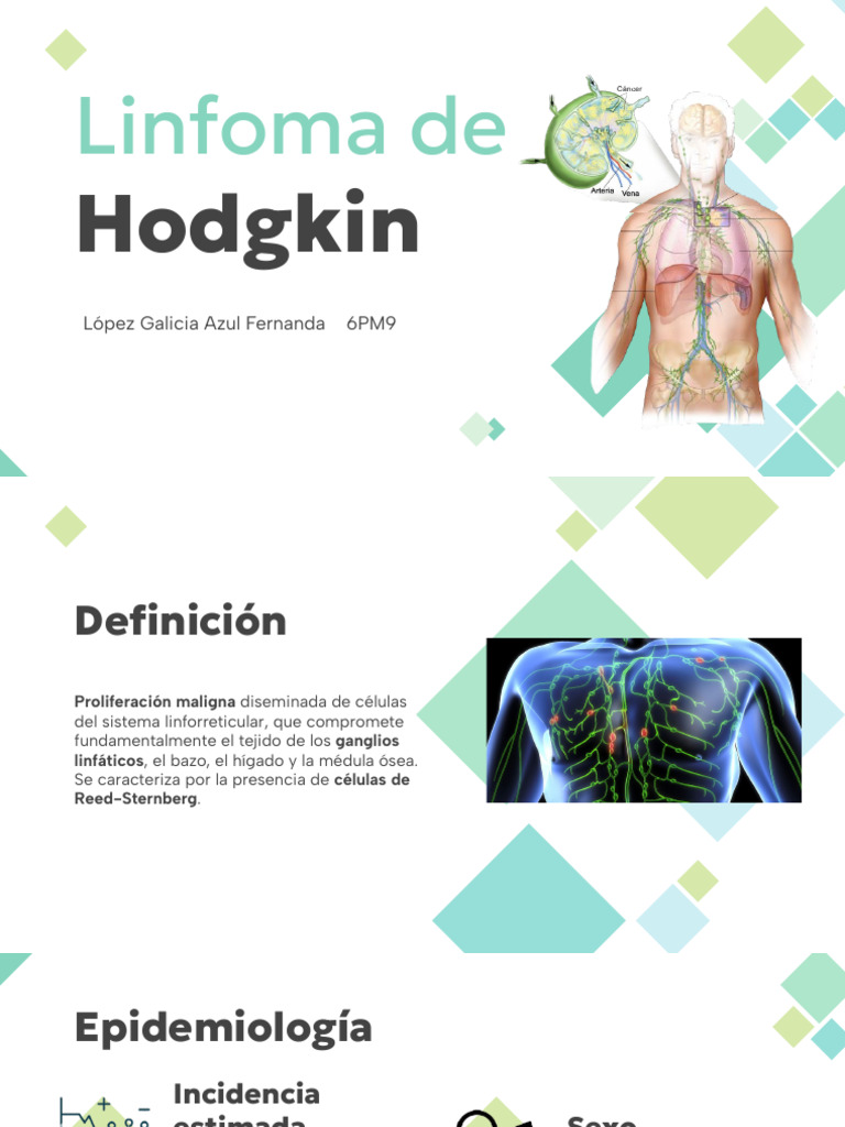 Linfoma de Hodgkin | PDF | Linfoma | Sistema linfático