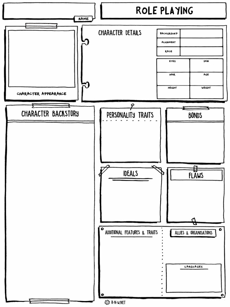 The New + Improved 5e Character Sheet - Classic Style - Roleplaying ...