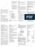 User Manual Daikin BRC1D52 (English - 20 Pages) | PDF | Clock