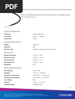 LDF4-50A Product Specifications | PDF | Coaxial Cable | Metrology