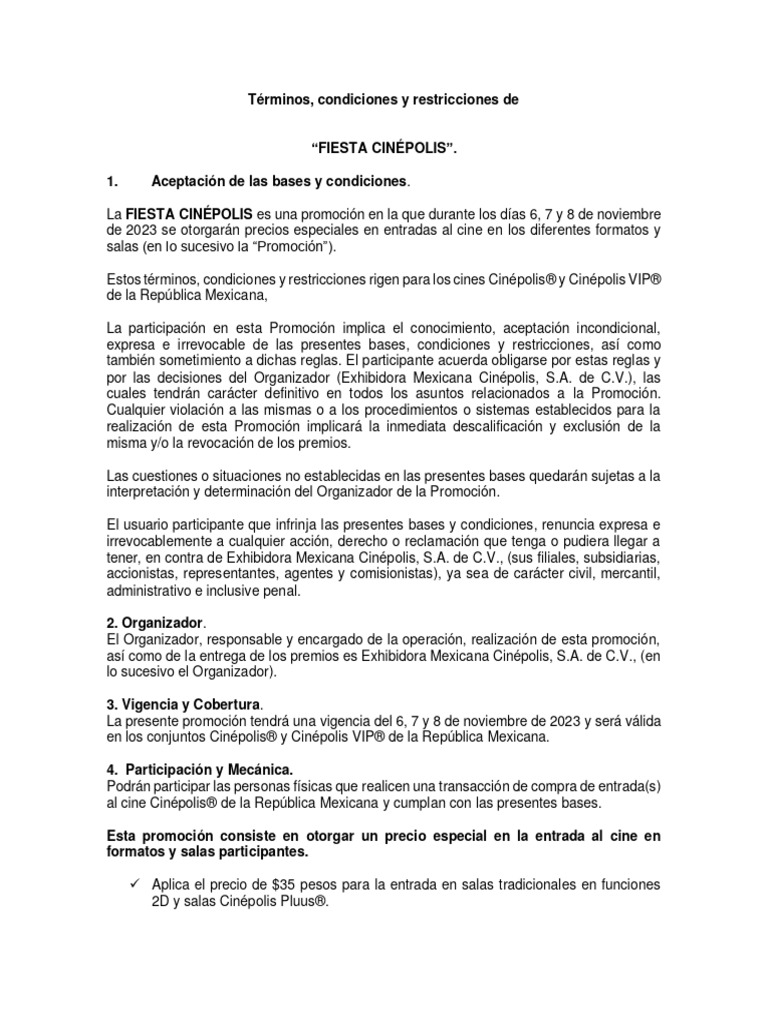 Byc Fiesta Del Cine 2023 V2 MX | PDF | Finanzas y dinero