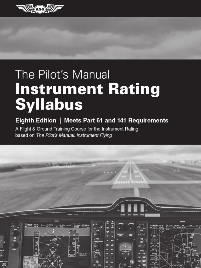 Instrument Rating | PDF | Instrument Flight Rules | Flight Instructor