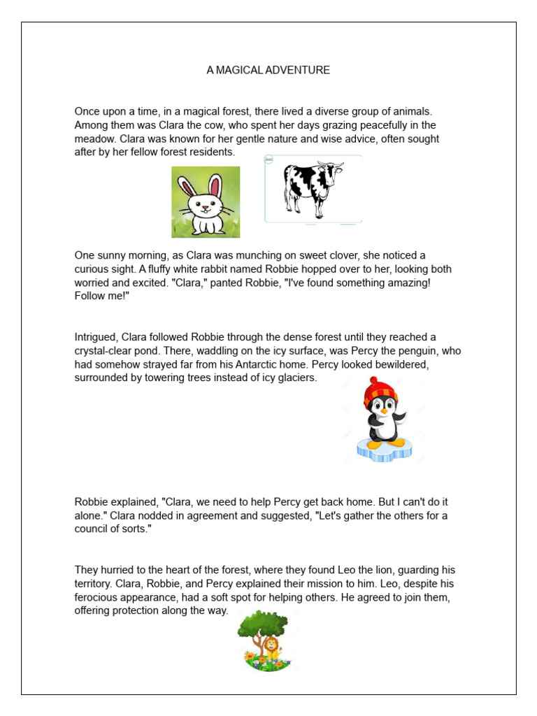 A Magical Adventure | PDF