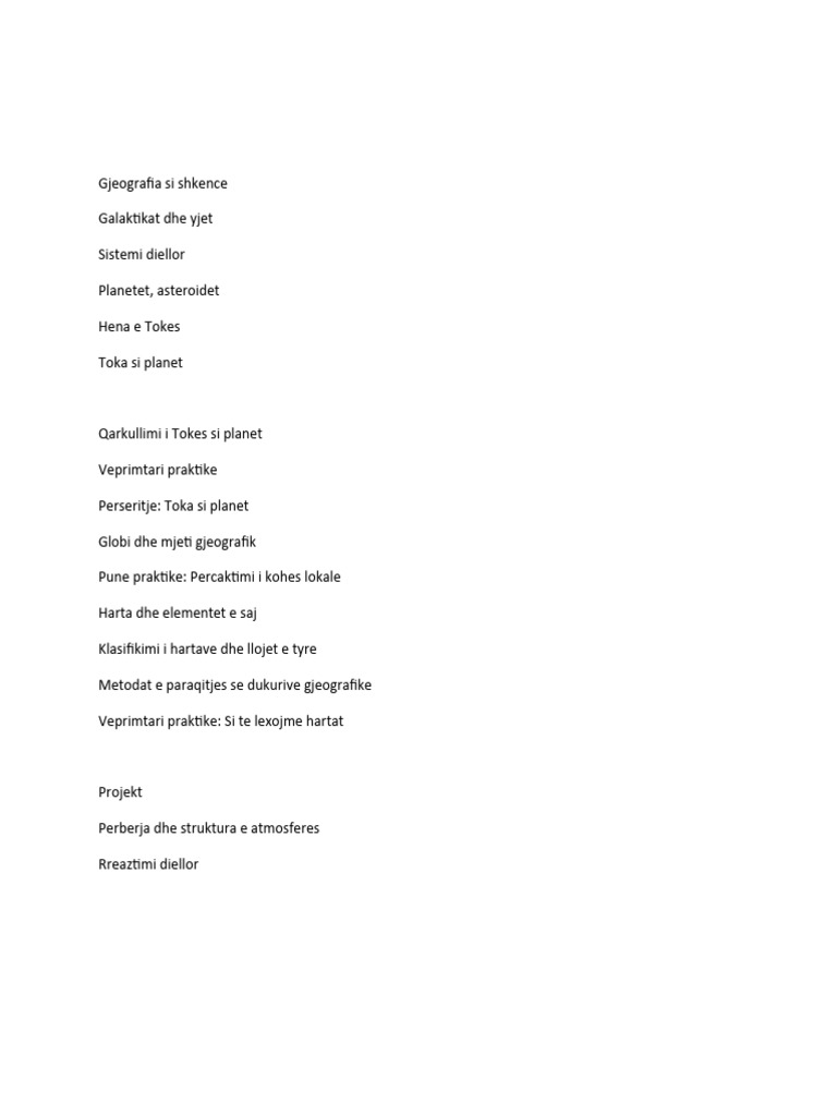 Gjeografia Si Shkence | PDF