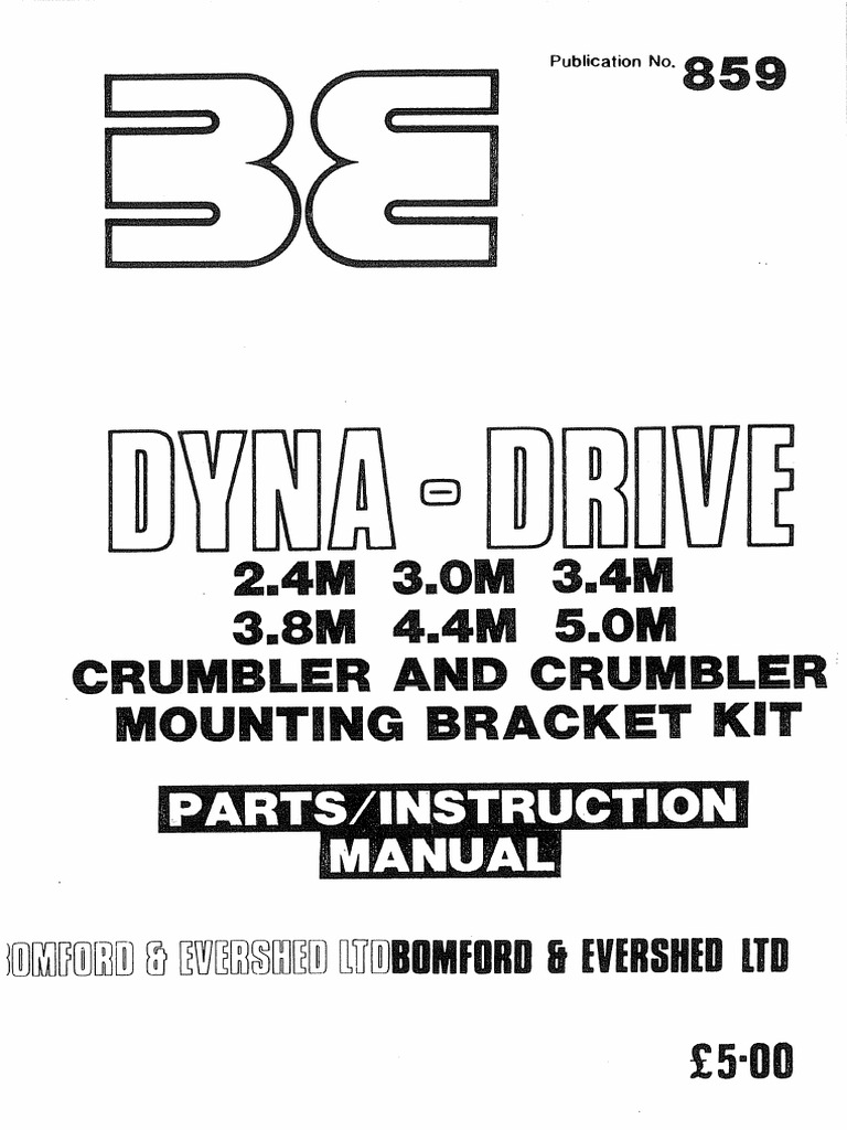Dyna Drive Crumbler | PDF