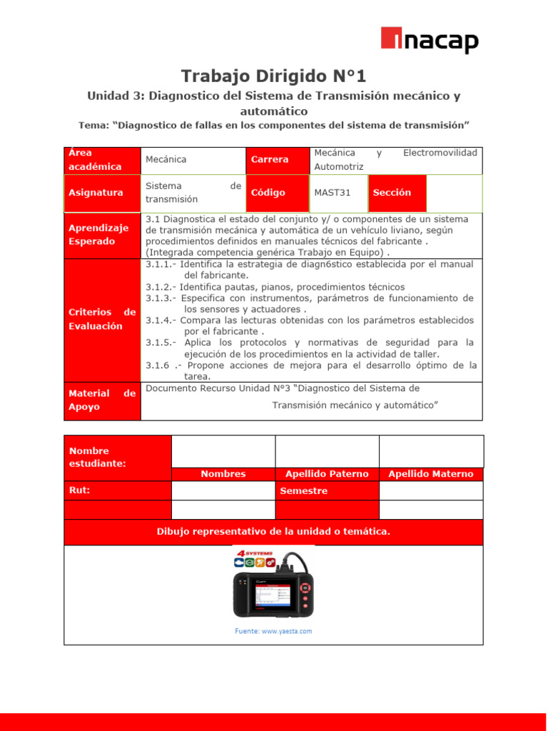 Transmision 2023 TD1 | PDF | Embrague | Transmisión automática
