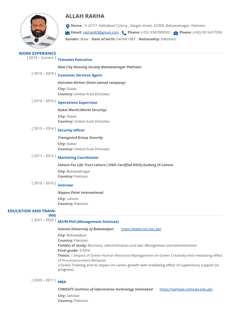 Ar CV | PDF | United Arab Emirates | Dubai