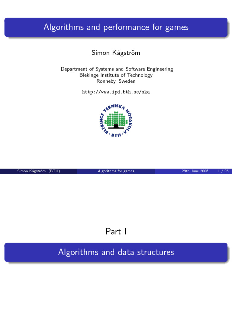 J2ME Algorithms Performance - Slides | PDF | Algorithms | Touchscreen