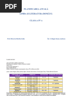 Planificare Clasa 3 2023-2024 | PDF