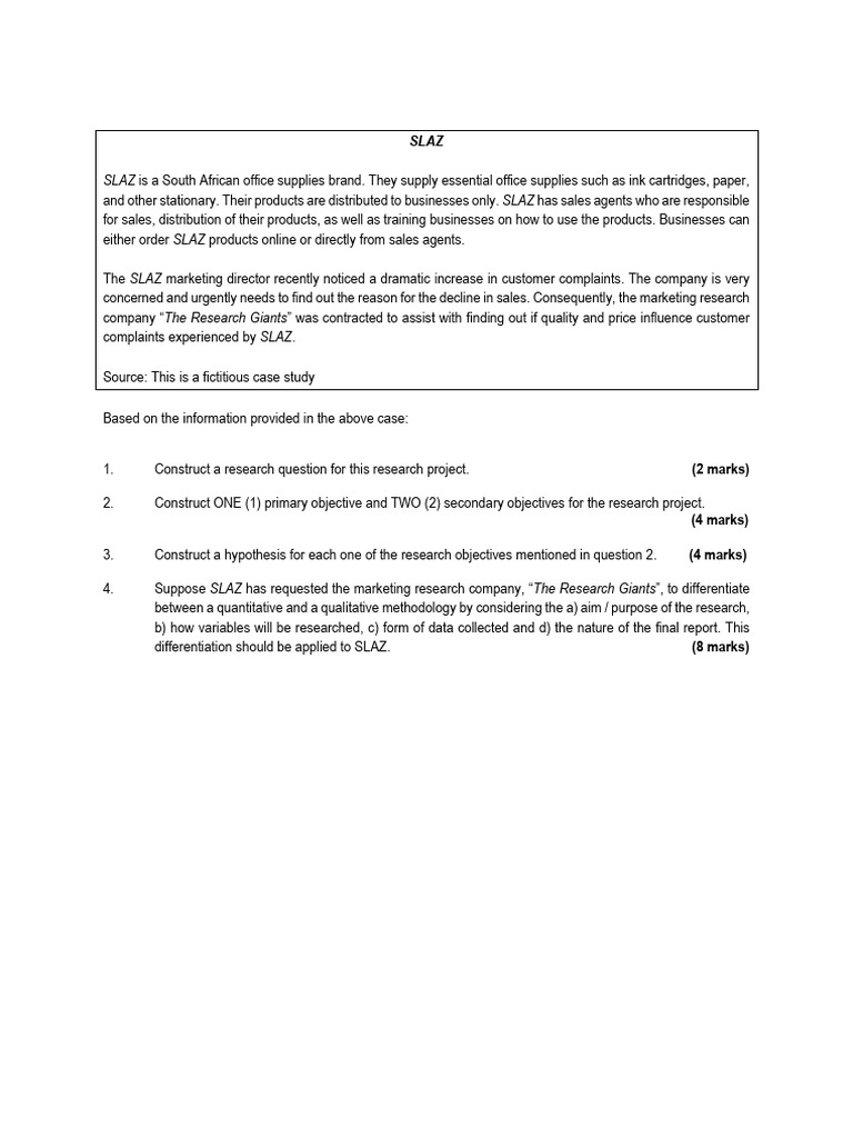 Chapter 4 and 5 Additional Practice Questions and Memo | PDF ...