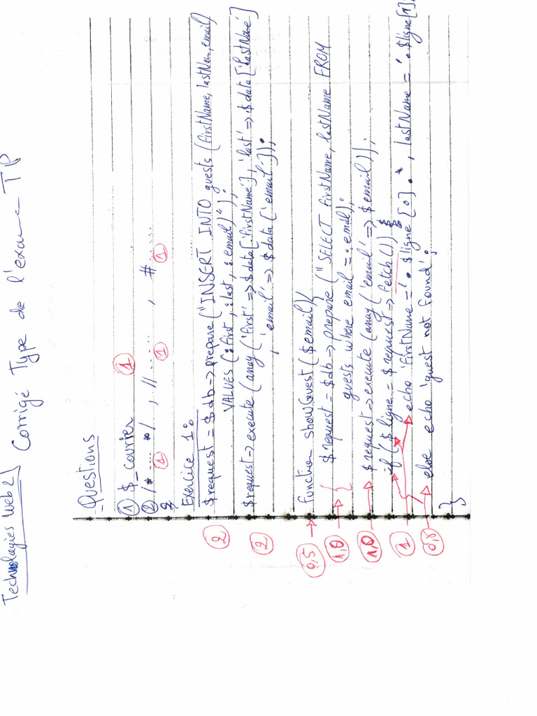 Corrige Examen TP 2021 | PDF