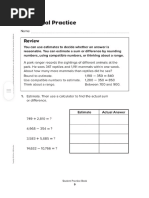 Reveal Math Student Practice Book Sampler 3 | PDF | Postcard | Mathematics