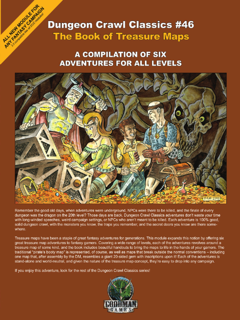 Adventure - Dungeon Crawl Classics 46 - The Book of Treasure Maps (All ...