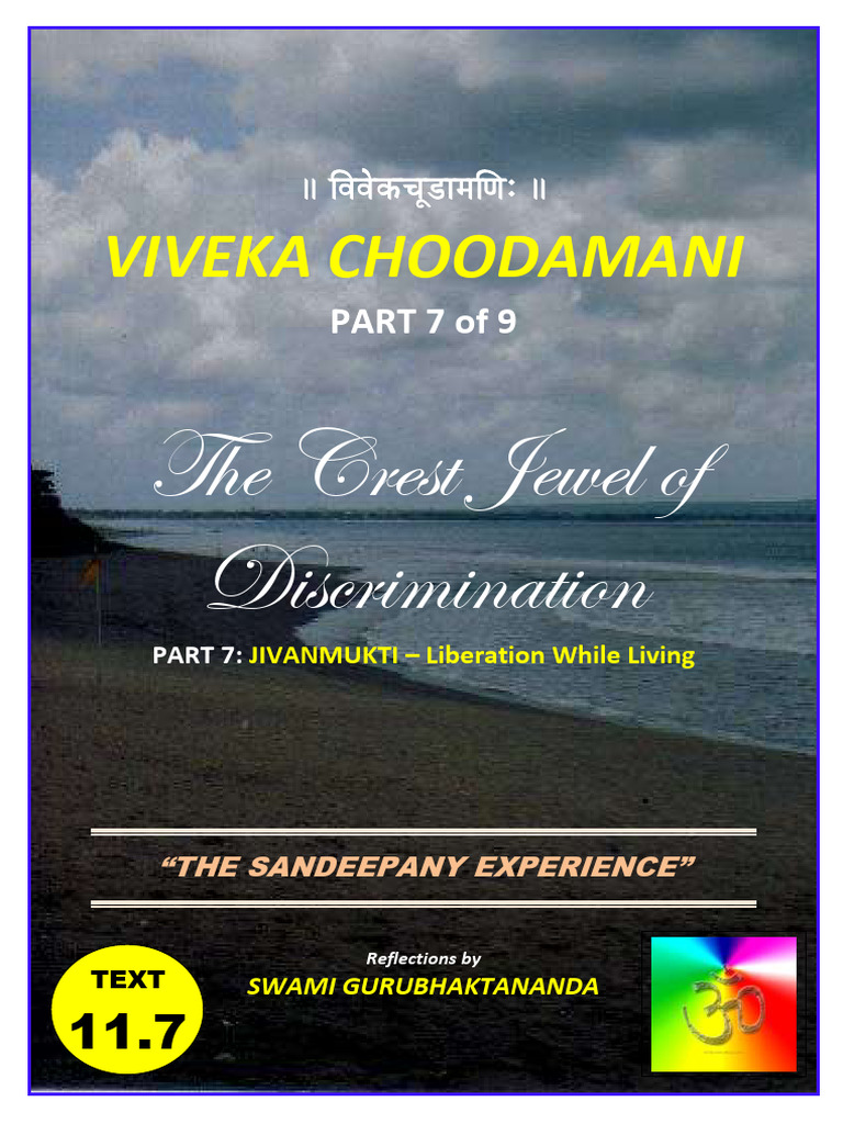 11 7 Part 7 Jivanmukti - Liberation | PDF | Vedanta | Moksha