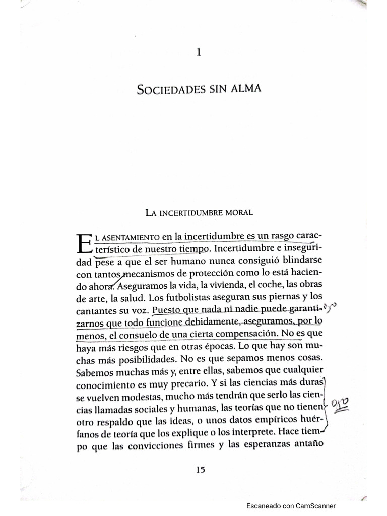Sociedades Sin Alma | PDF