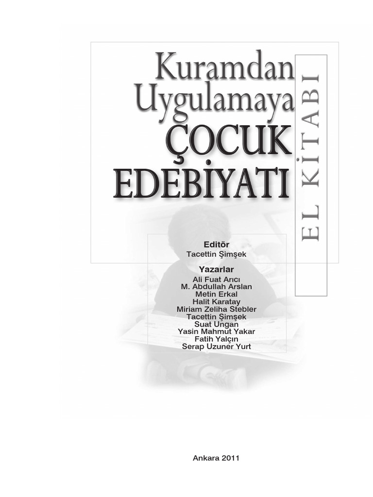 Cocuk Edebiyati Metinlerinde Bulunmasi G | PDF