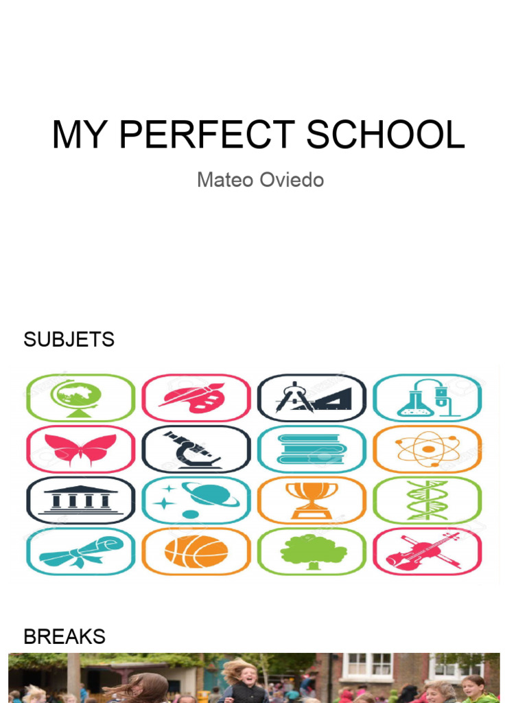 My Perfect School | PDF